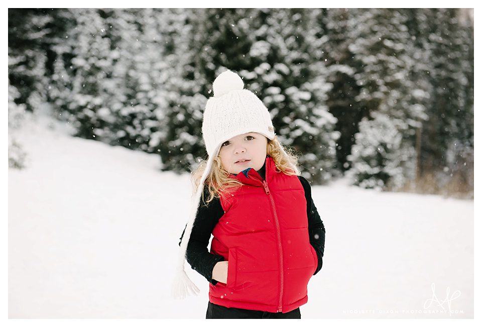 Pittsburgh kid photographer | Driving the Cozy Coupe in the Snow