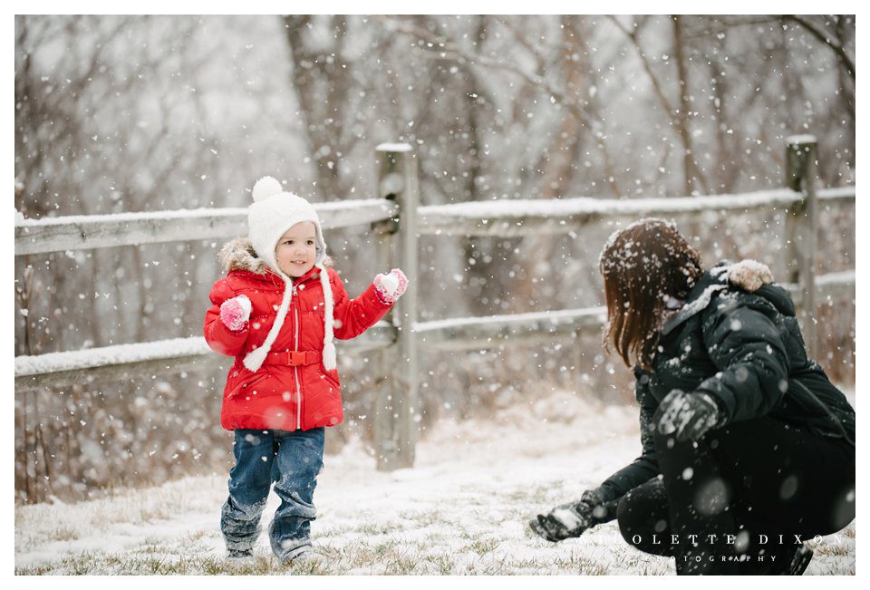Pittsburgh Photographer | Playing in the Snow with Grandma