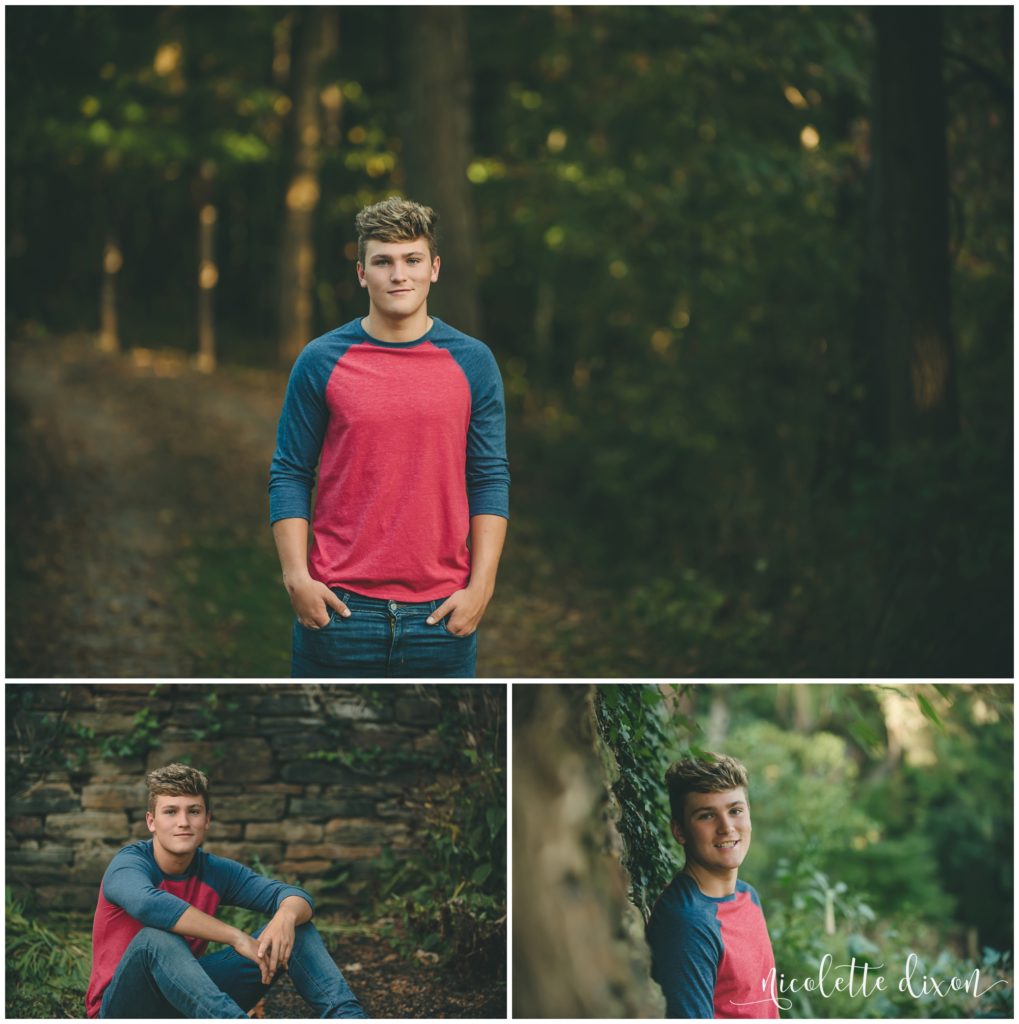Moon Area High School Senior Pictures Robin Hill Senior Photos Cole