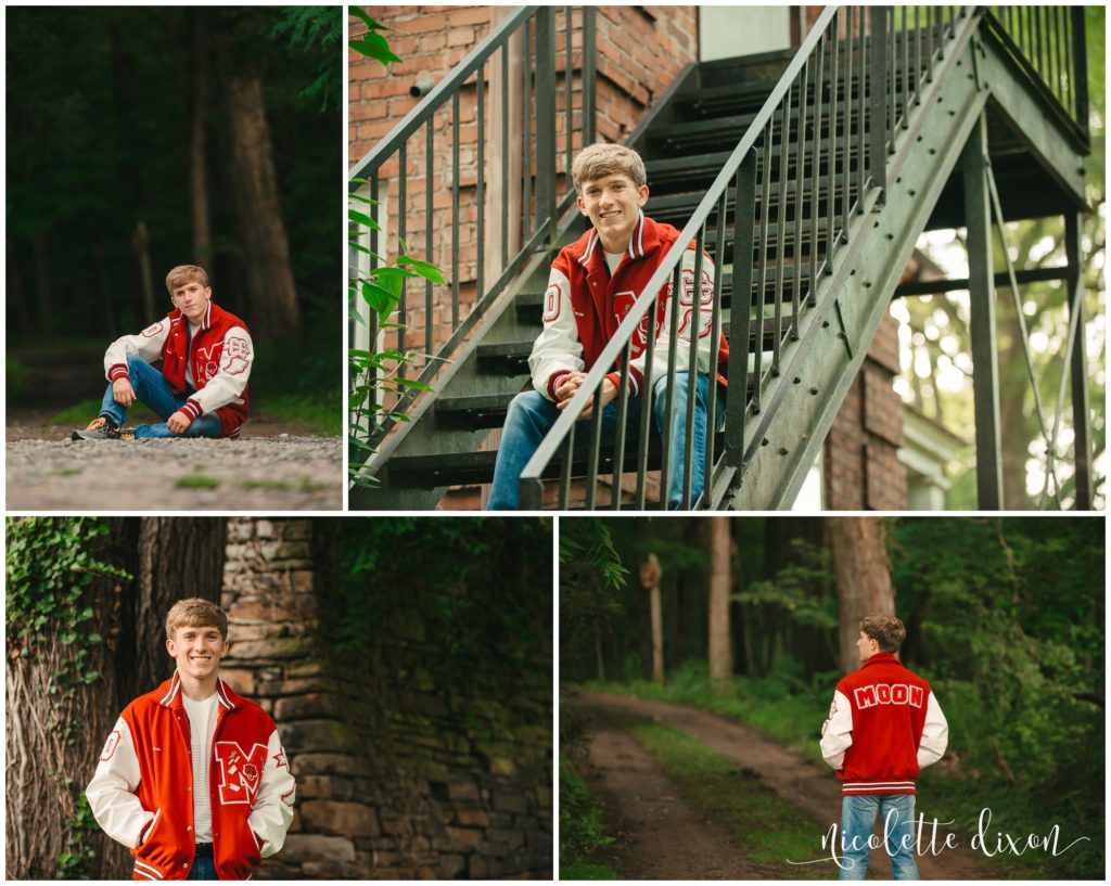 Moon Area Senior Photography | Robin Hill Park Senior Photos | Lucas